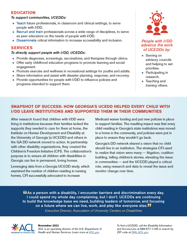 Publications | Center for Excellence in Developmental Disabilities ...